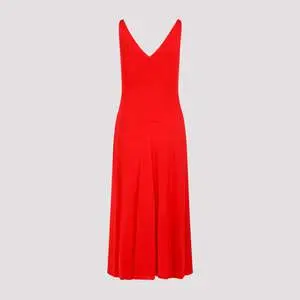 LANVIN Sleeveless A-line Midi Dress