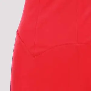 LANVIN Sleeveless A-line Midi Dress