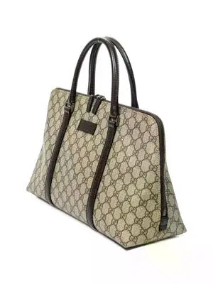 Gucci Gg Supreme Bowler Tote Bag
