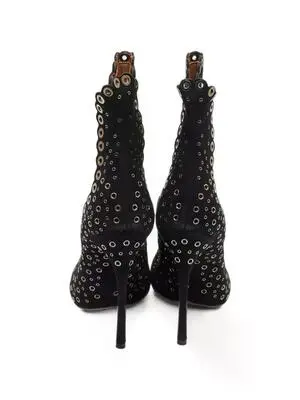 Alaïa Gomet Laser-cut Ankle Boots