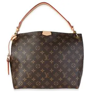 LOUIS VUITTON Pivone Monogram Canvas Graceful Pm - Brown