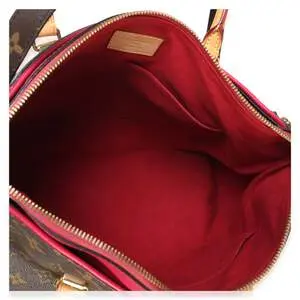 LOUIS VUITTON Pink Monogram Canvas Pallas Mm - Brown