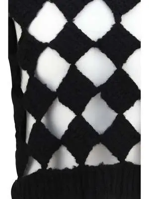 Rick Owens Open Knit Vest
