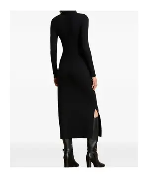 Ralph Lauren Tie-waist Midi Dress