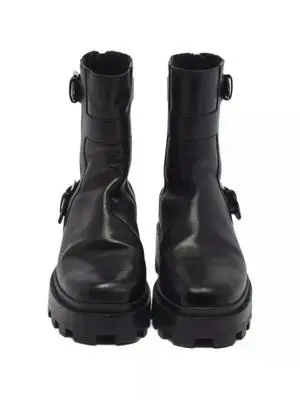 Hermès Jaimy Leather Ankle Boots