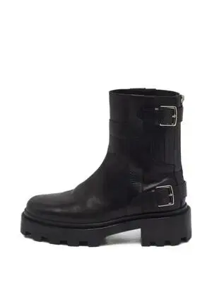 Hermès Jaimy Leather Ankle Boots