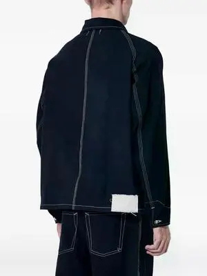 STORY MFG. Depot Contrast-stitch Shirt Jacket