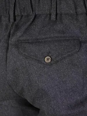 MYTHS Belt-loops Turn-up Trousers