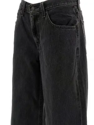 LEVI'S Teardrop Mid-rise Wide-leg Jeans