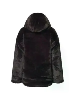 SAVE THE DUCK Davina Reversible Faux-fur Hooded Coat