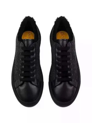 DOUCAL'S Leather Low-top Sneakers