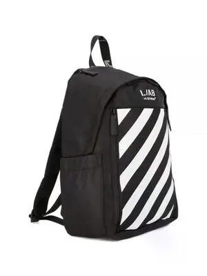 L/AB C/O OFF-WHITE Diag Tab Backpack