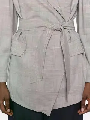 Max Mara Glen Plaid Wool Jacket