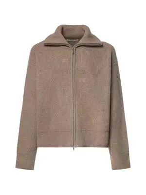 Studio Nicholson Sandos Ribbed-knit Zip-up Cardigan