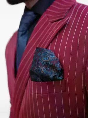 ELIZABETTA Lario Double-sided Pocket Square