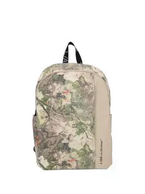 L/AB C/O OFF-WHITE Port Camouflage-print Backpack - Neutrals