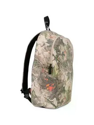 L/AB C/O OFF-WHITE Port Camouflage-print Backpack
