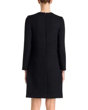 Rickie Freeman For Teri Jon Flower Hardware Tweed Dress