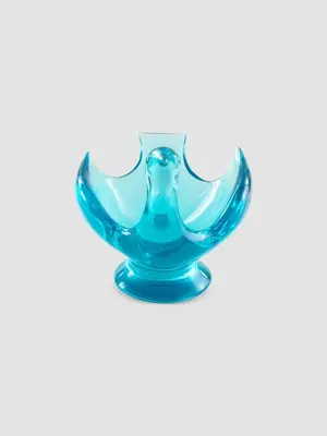 Jonathan Adler Acrylic Bird Pedestal Bowl