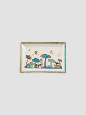 Jonathan Adler Botanist Mushroom Rectangle Tray