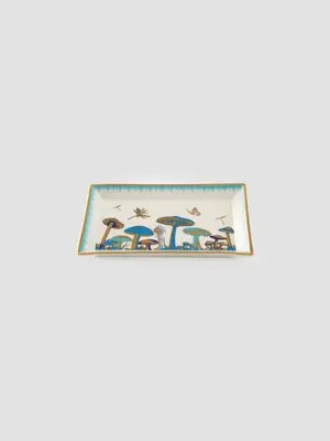 Jonathan Adler Botanist Mushroom Rectangle Tray
