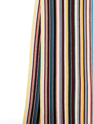 Paul Smith Striped Wool Scarf