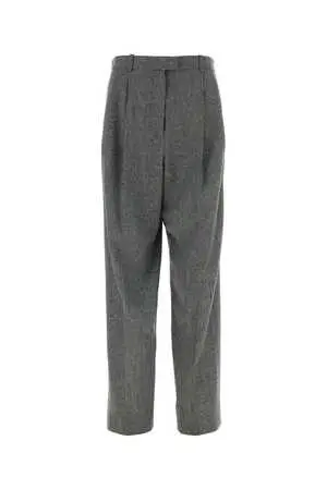 Givenchy Embroidered Flannel Pants - Checked
