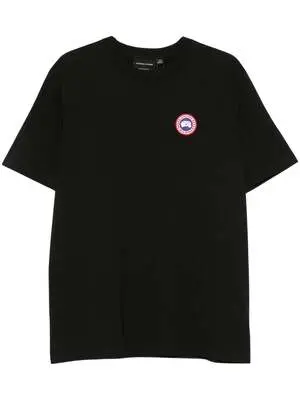 Canada Goose 100% Cotton Polo Shirt - Black