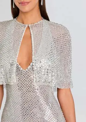 Retrofete Sylvey Sequin Cape