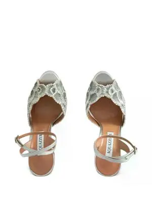 AQUAZZURA Ce Soir Sandals Plateau 130