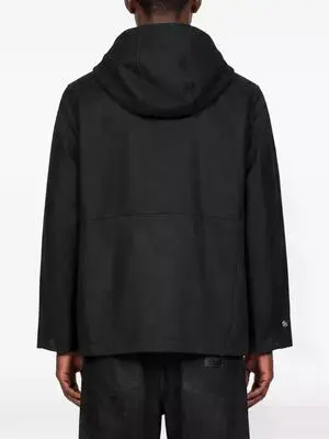 Mackintosh Hooded Press-stud Coat