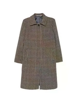 Tagliatore Prince Of Wales-check Single-breasted Coat