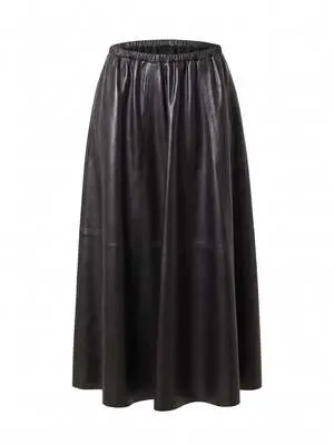 Alberta Ferretti Leather Skirt - Multicolor