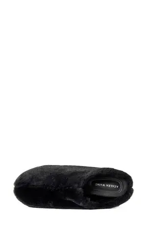 AZALEA WANG Darwin Faux Fur Clog