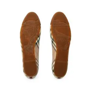 Burberry Neutrals Ballet Flats