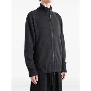 Moncler Grey Sweaters & Knitwear Cardigans