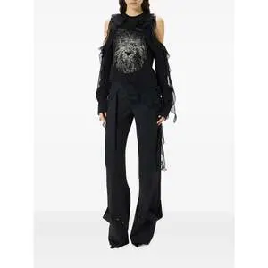 Blumarine Trousers Straight Trousers