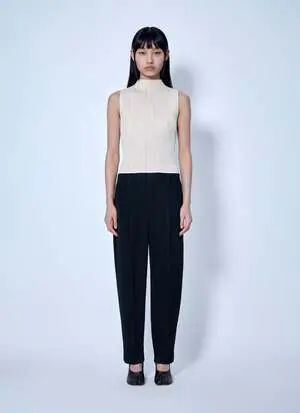 Issey Miyake August Colors High-neck Top