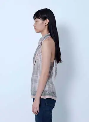 Acne Studios Silk Blouse With Scarf