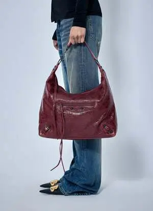 Balenciaga Le City Hobo Shoulder Bag Medium
