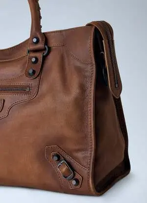 Balenciaga Le City Bag Medium - Brown