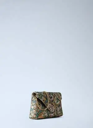 Dries Van Noten Embroidered Clutch Bag