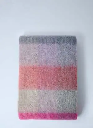 Acne Studios Logo Patch Check Scarf