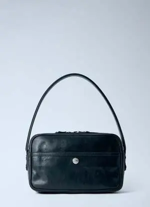 Acne Studios Camero Party Belts Shoulder Bag - Black