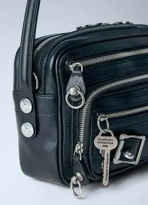 Acne Studios Camero Party Belts Shoulder Bag - Black