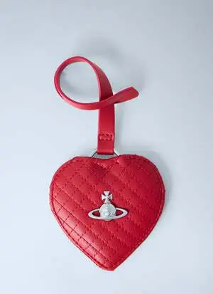 VIVIENNE WESTWOOD Heart Mirror Charm Keyring