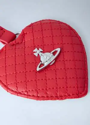 VIVIENNE WESTWOOD Heart Mirror Charm Keyring