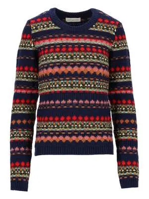 Dries Van Noten Jacquard Wool Sweater