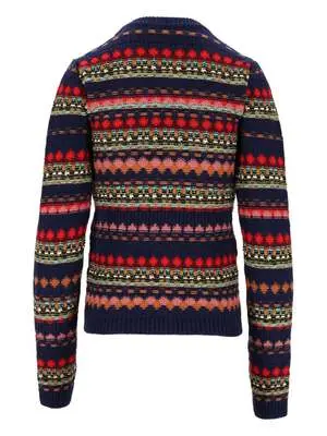 Dries Van Noten Jacquard Wool Sweater