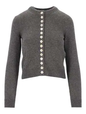 Celine Twin-set With Heritage Cashmere Cardigan